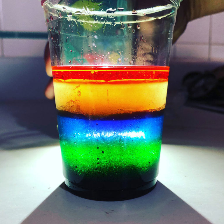Density Rainbows - Buffalo Museum of Science